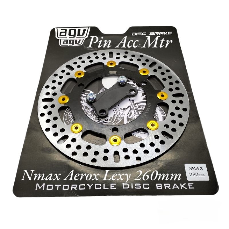 Jual Disc Cakram Depan New 260mm+Breket PNP Motor Nmax Old Nmax New Nmax Neo Turbo Aerox Old ...