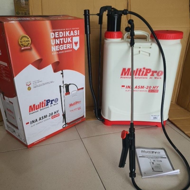 Jual Sprayer 20 Ltr Manual Multipro / Semprot Hama manual 20 liter ...