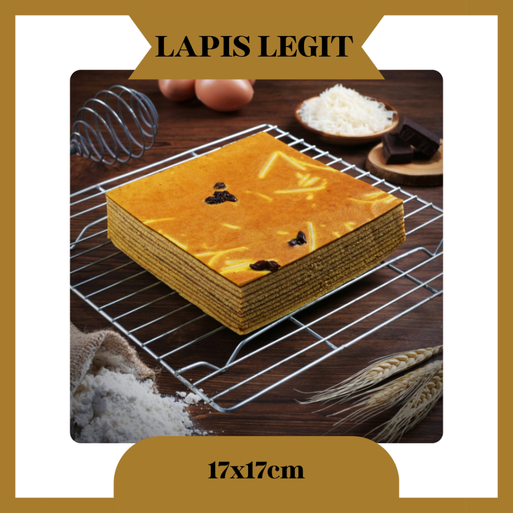 Jual Kue Lapis Legit Spesial Original Ukuran / Lapis Legit | Shopee ...