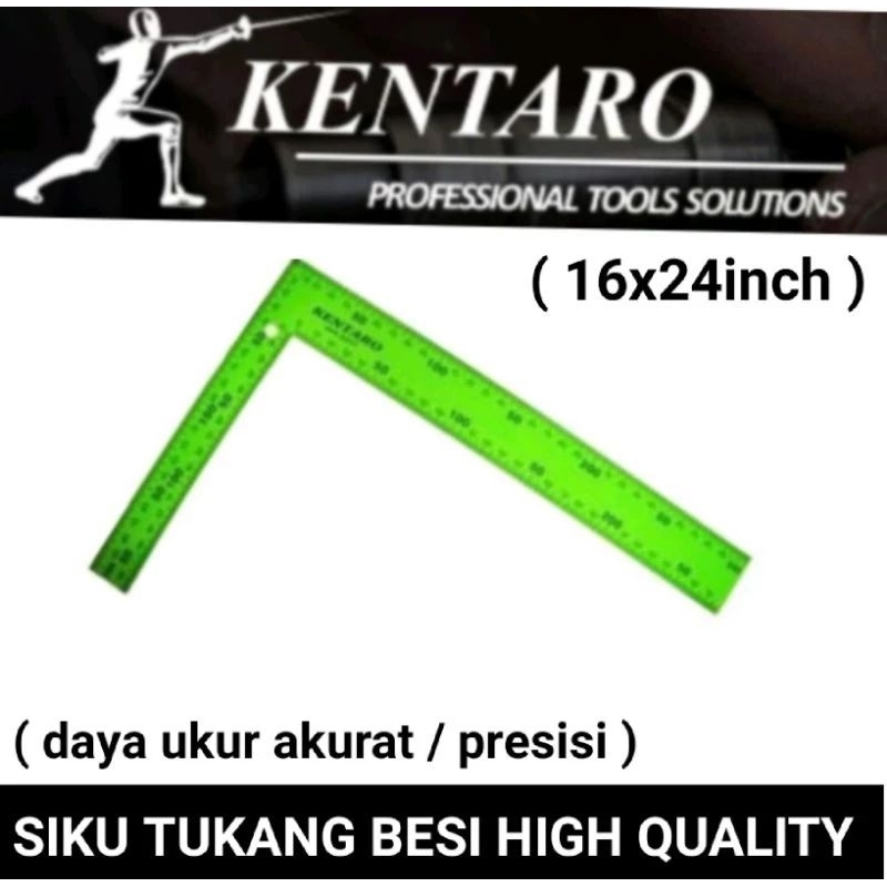 Jual Kentaro siku tukang besi 16x24 inch ( plat besi tebal daya ukur ...