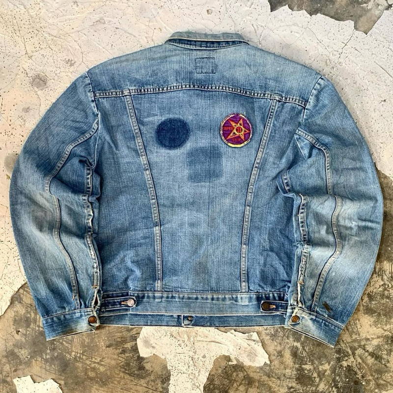Jual Vintage wrangler selvedge denim Jacket | Shopee Indonesia