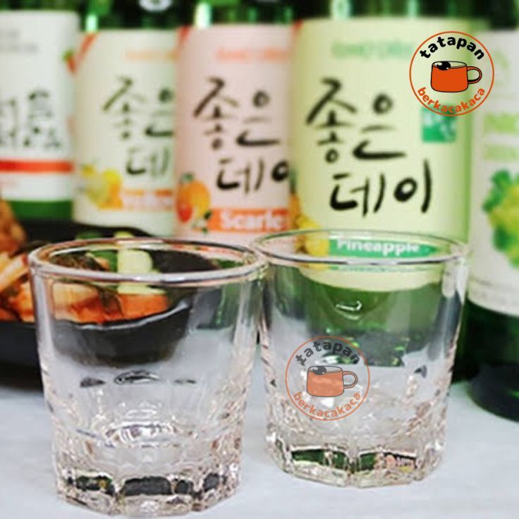 Jual GELAS SLOKI SOJU / SOJU GLASS / GELAS SELOKI / SHOT GLASS / GELAS ...