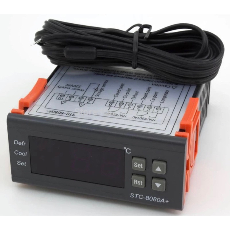Jual STC-8080A DC 24V Defrost Digital Temperature Controller | Shopee Indonesia