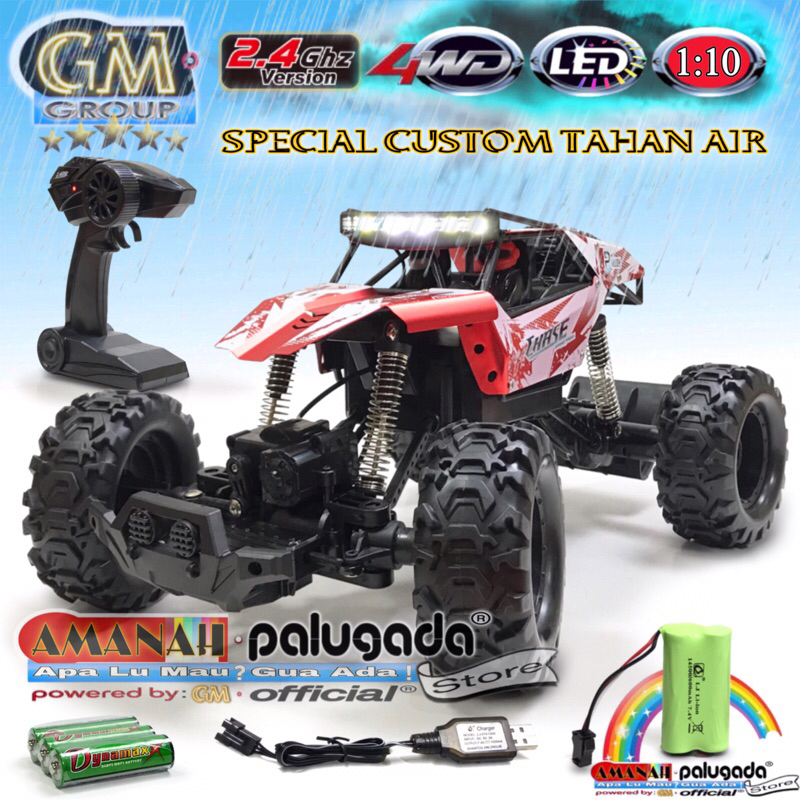 Jual GM-RDR-1214 RC Car Special Tahan Air Skala 1:10 Rock Defender 2 ...