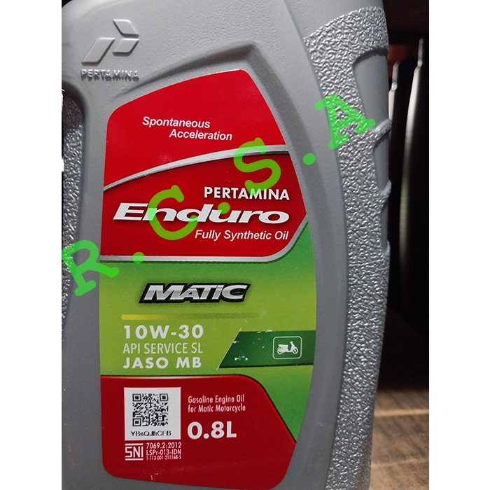 Jual OLI ENDURO MATIC FULLY SYNTHETIC 0,8 LITER ORIGINAL | Shopee Indonesia