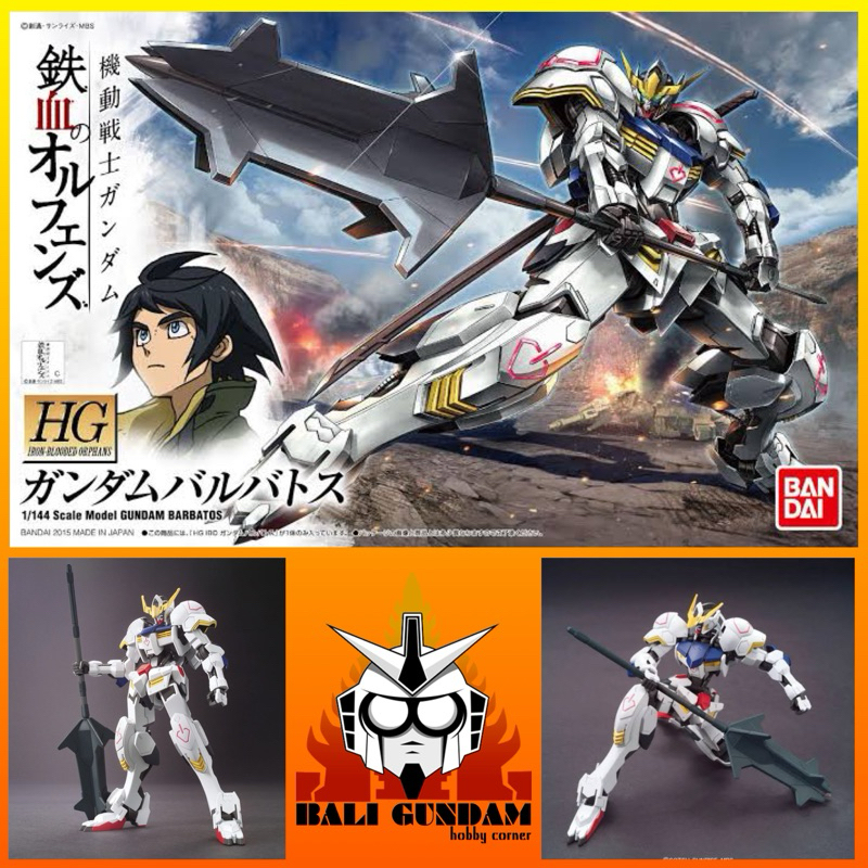 Jual HG 1/144 ASW-G-08 GUNDAM BARBATOS Bali Gundam Best seller Best Item | Shopee Indonesia