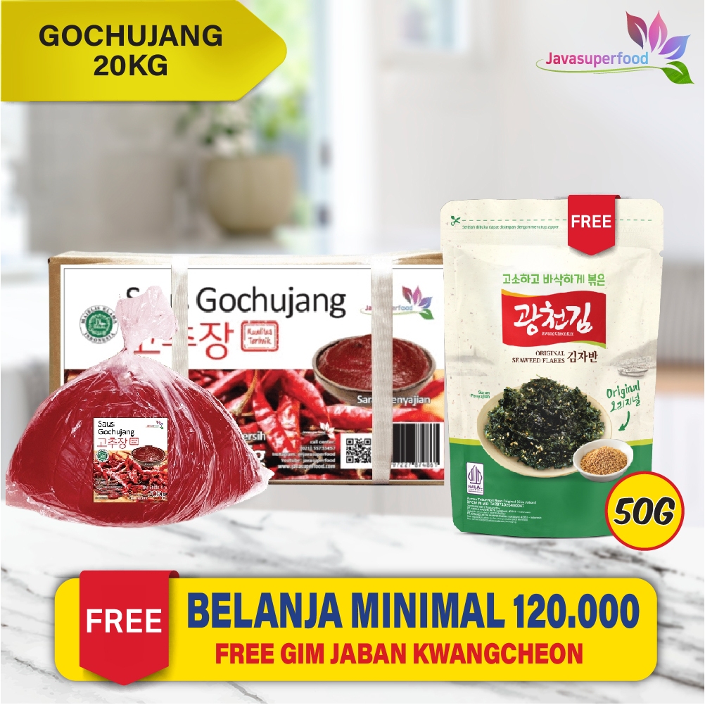 Jual Gochujang HALAL 20Kg Rasa Asli Korea/Sauce Sambel Pasta/Chili ...