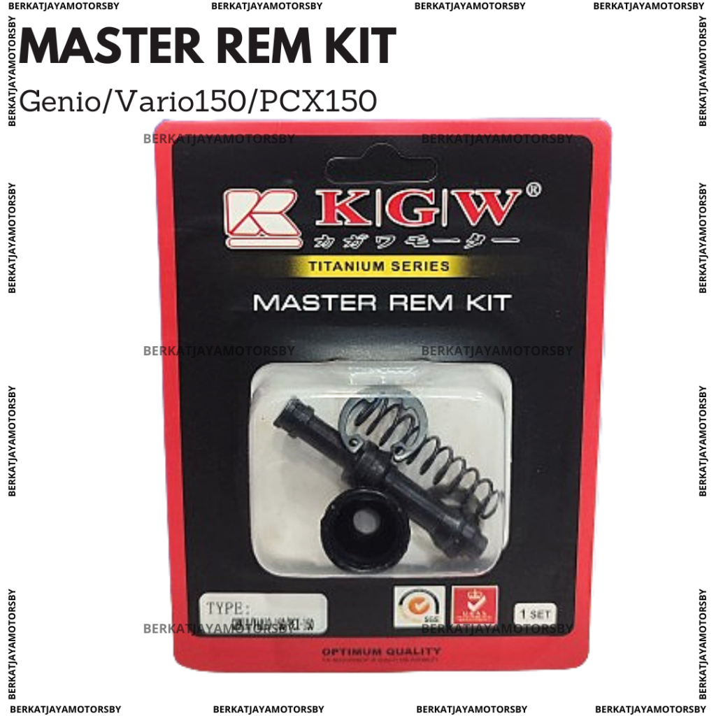 Jual MASTER REM KIT GENIO VARIO 150 PCX 150 KAGAWA KGW SEAL SIL ISI ...