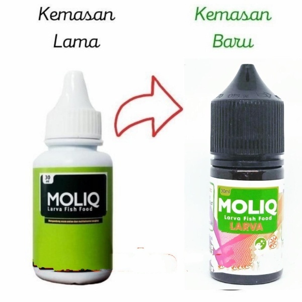 Jual MOLIQ LARVA Makanan Burayak Ikan Pakan Cair SEPERTI LIQUIFRY ...
