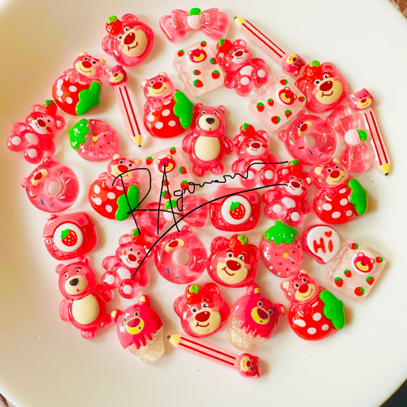 Jual Manik Mote Resin Clay LOTSO Bening Series Karakter 70pcs | Shopee ...