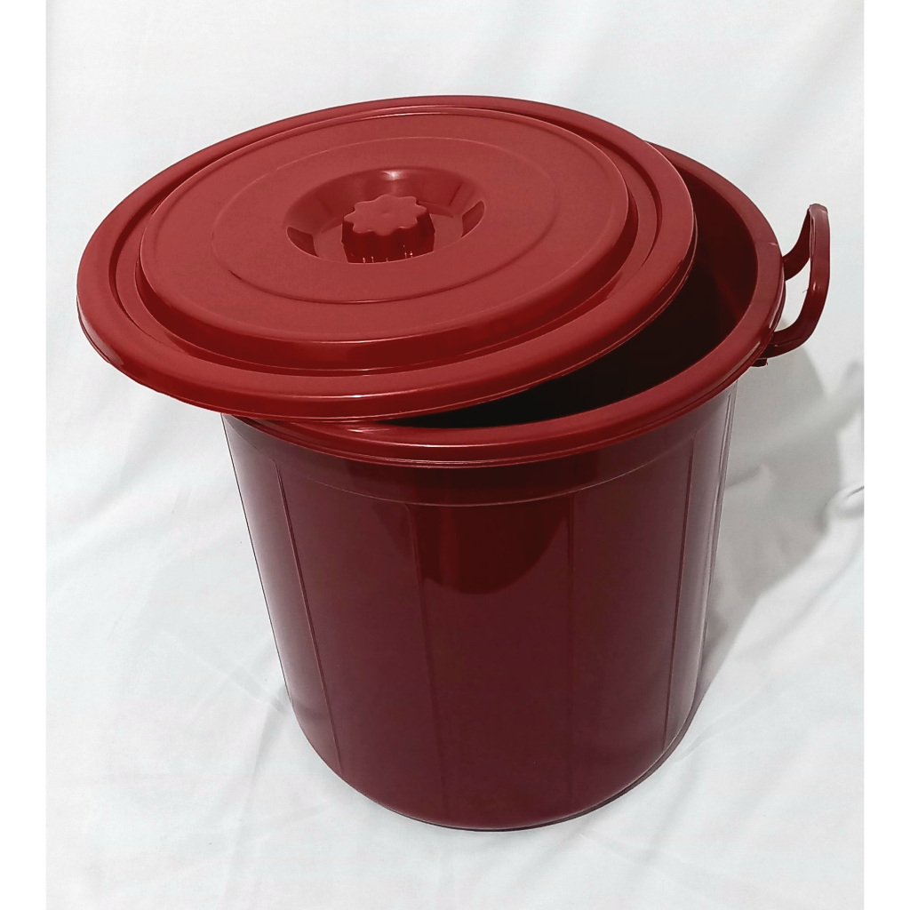 Jual Ember Tong Air Sampah Plastik + Tutup 30 Liter (Pengiriman Instant Bogor) | Shopee Indonesia