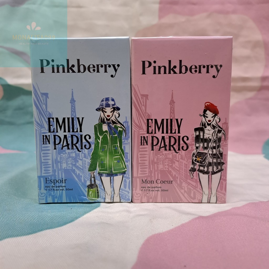 Jual PINKBERRY Emily In Paris Eau De Parfume 50ml / Espoir / Mon Coeur ...