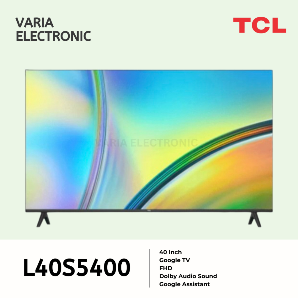Jual LED TV TCL 40 Inch L40S5400 Full HD Google TV - Luar Sukabumi ...