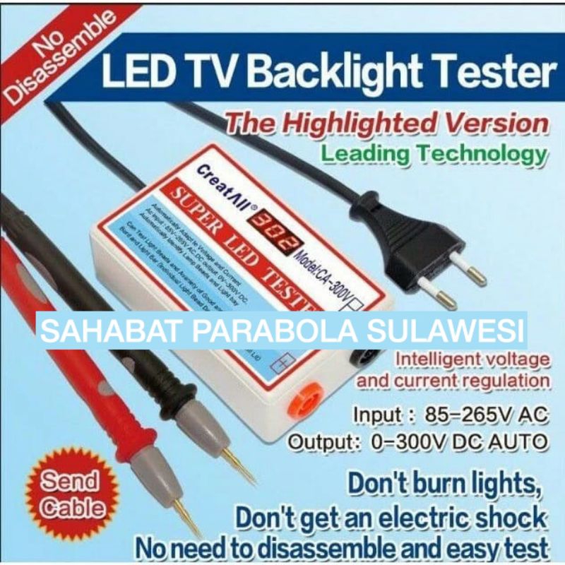 Jual BACKLIGHT TESTER TV LED TESTER ORIGINAL | Shopee Indonesia