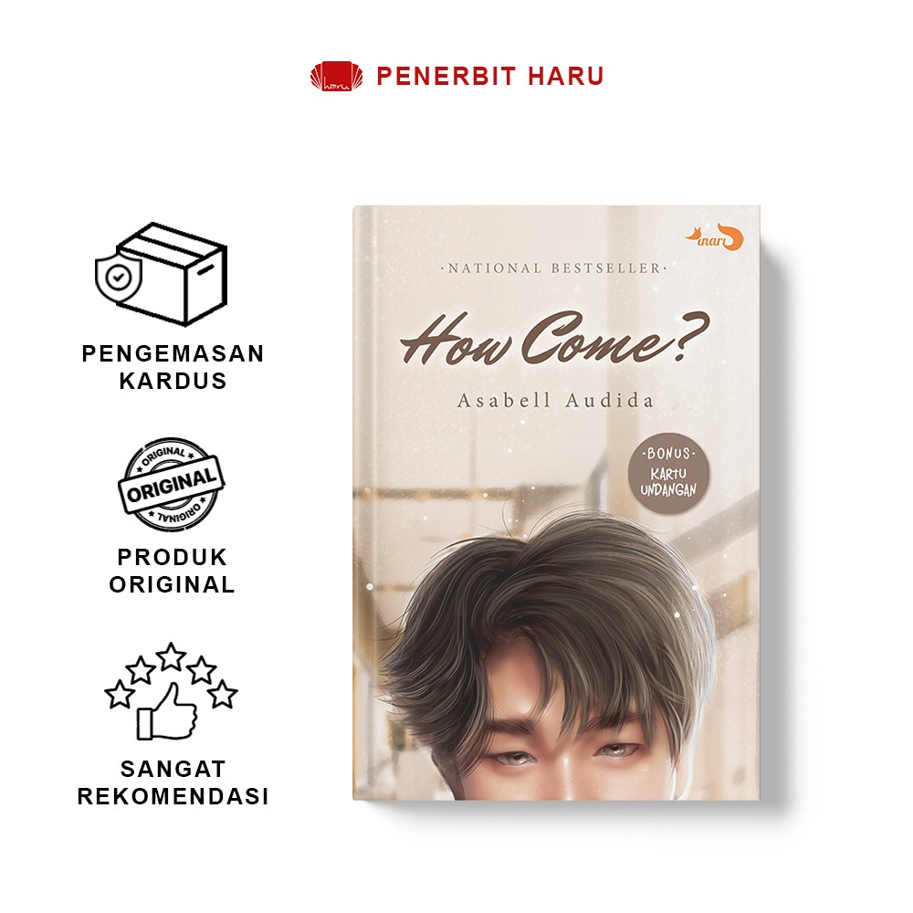 Jual Novel | How Come New Cover (2019) | Asabell Audida | Penerbit ...