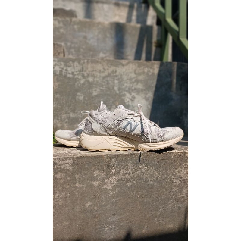 Jual New Balance Second Original 878 Retro Light Grey | Shopee Indonesia
