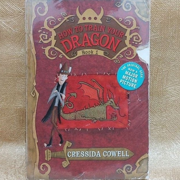Jual Novel How To Train Your Dragon Book 1 - Cressida Cowell (Original ...