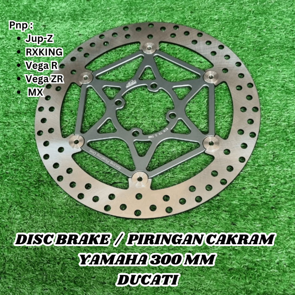 Jual ONLY DISC FLOATING YAMAHA 300mm BLACK PRO 1 RACING | Shopee Indonesia