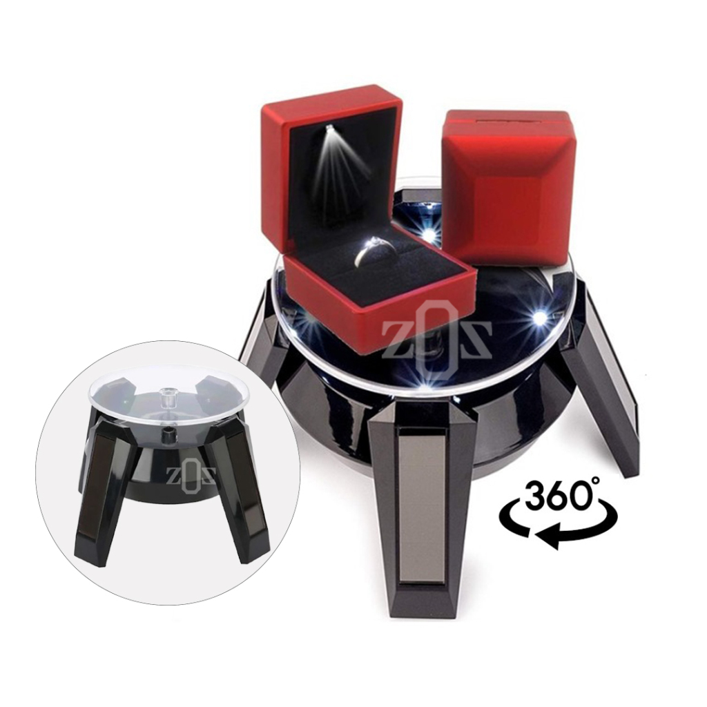 Jual Solar Display LED Pajangan Stand Rotating Tinggi 4 Kaki 360 ...