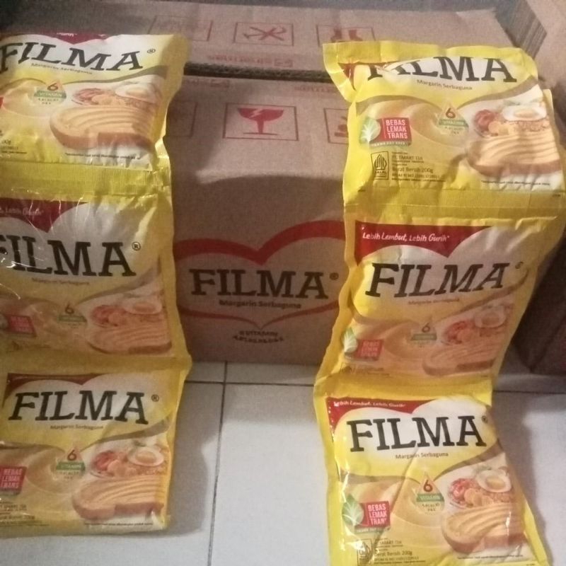 Jual Margarine Margarin Filma SASET Saschet 200g paket 3pcs | Shopee ...