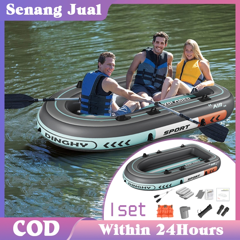 Jual 1Set Perahu Karet Rescue Perahu Karet Angin Perahu Karet Mancing ...