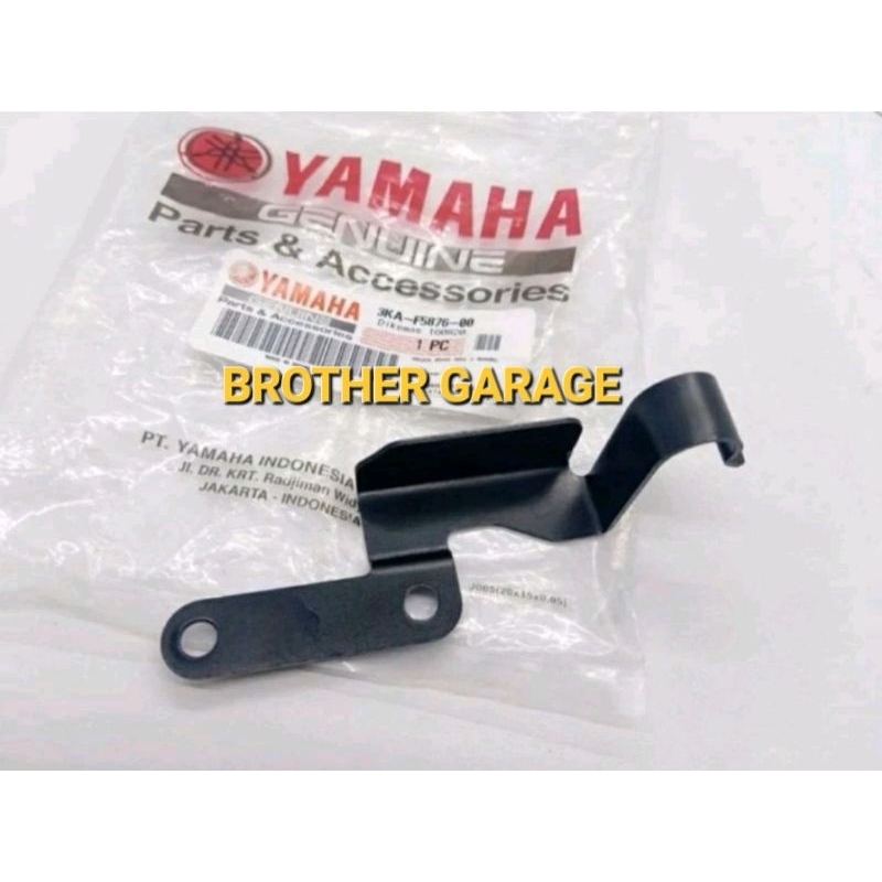 Jual KLEM BREKET BESAR SELANG REM DEPAN DI SHOCK BAWAH RX KING/BRACKET ...