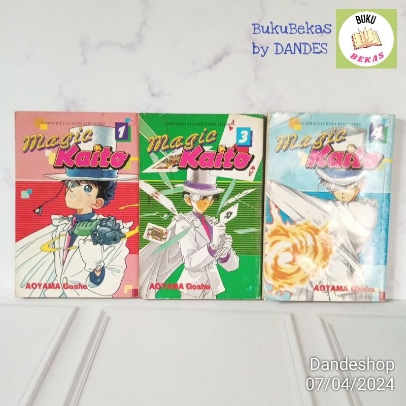 Jual Magic Kaito by Aoyama Gosho (Elex Media) Komik Manga Bekas Preloved Cabutan | Shopee Indonesia