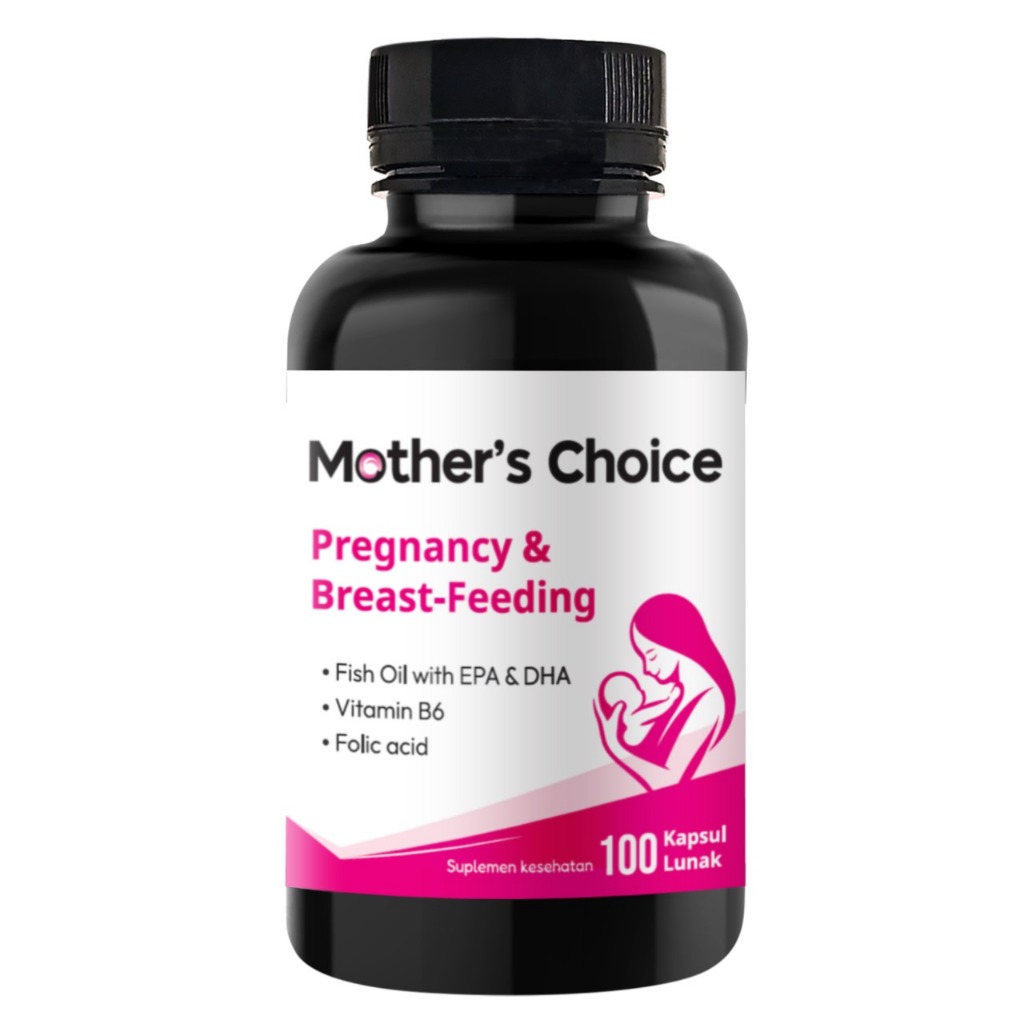 Jual MOTHER'S CHOICE PREGNANCY & BREAST-FEEDING ISI 100 KAPSUL LUNAK ...