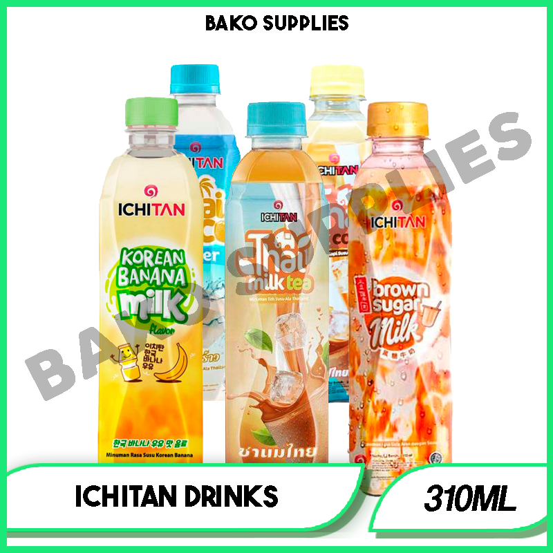 Jual ICHITAN MINUMAN 310 ML | ICHITAN DRINK RASA THAI MILK TEA / THAI COCO / KOREAN BANANA MILK ...