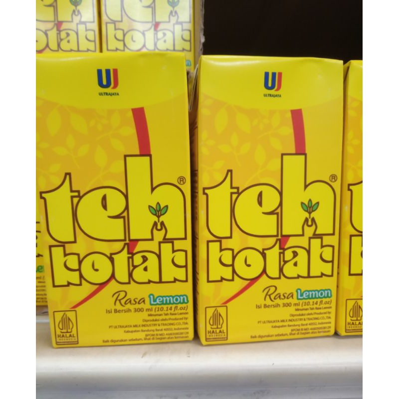 Jual teh kotak rasa lemon 330ml | Shopee Indonesia