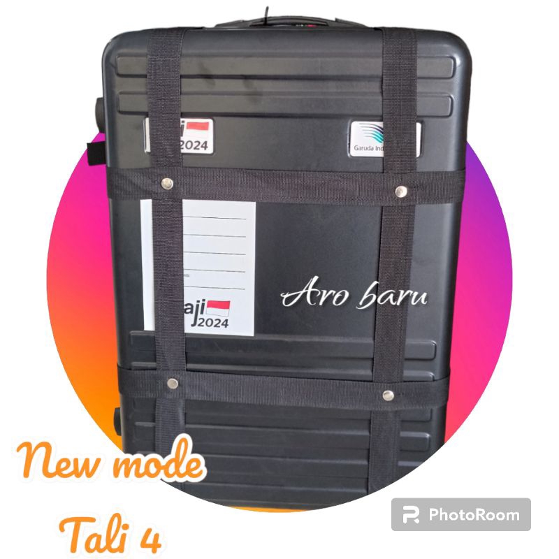 Jual strap koper luggage new mode 4 tali 2025 design umroh, haji ...
