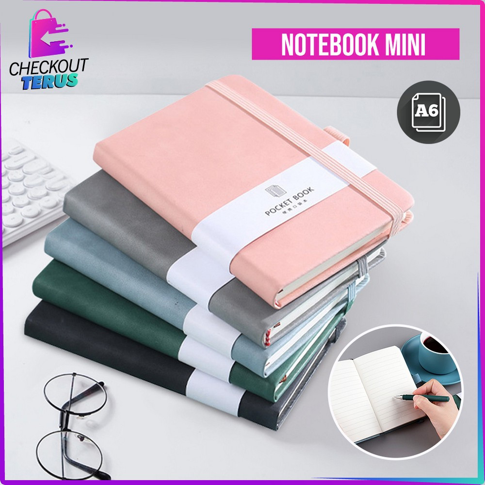Jual CT A92 Notebook A6 Portable Mini Pocket Book Buku Diary Aesthetic ...