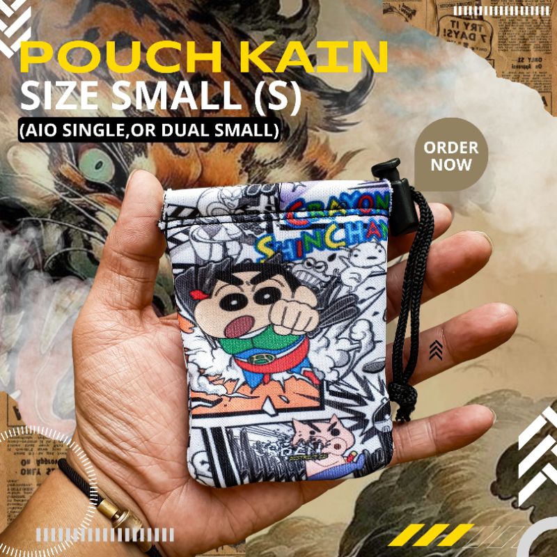 Jual Pouch Kain Size S (Small, Single or Dual Device Pendek) By URBAN ...