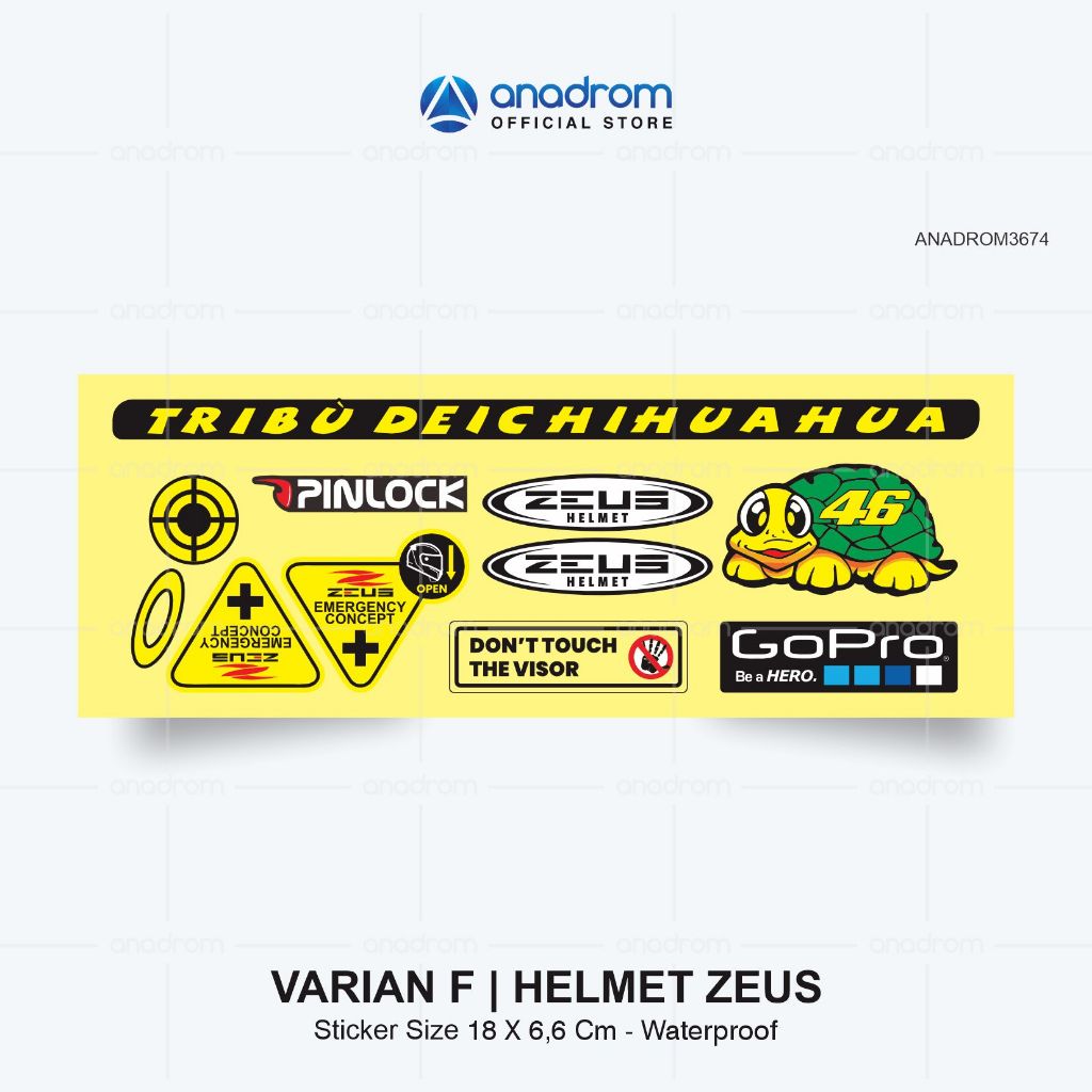 Jual Sticker Set Visor Helm | Sticker Helm Universal | Sticker Visor ...