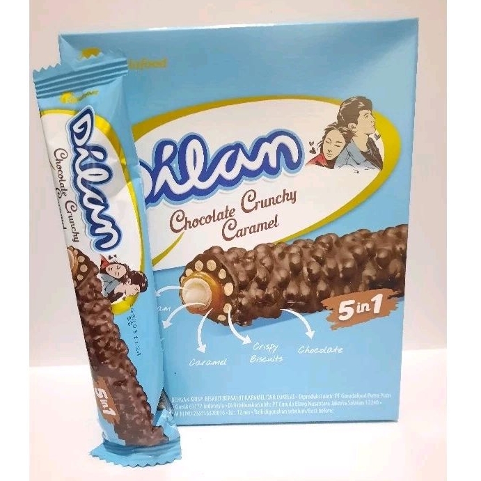 Jual Dilan Chocolate Crunchy Caramel | Shopee Indonesia