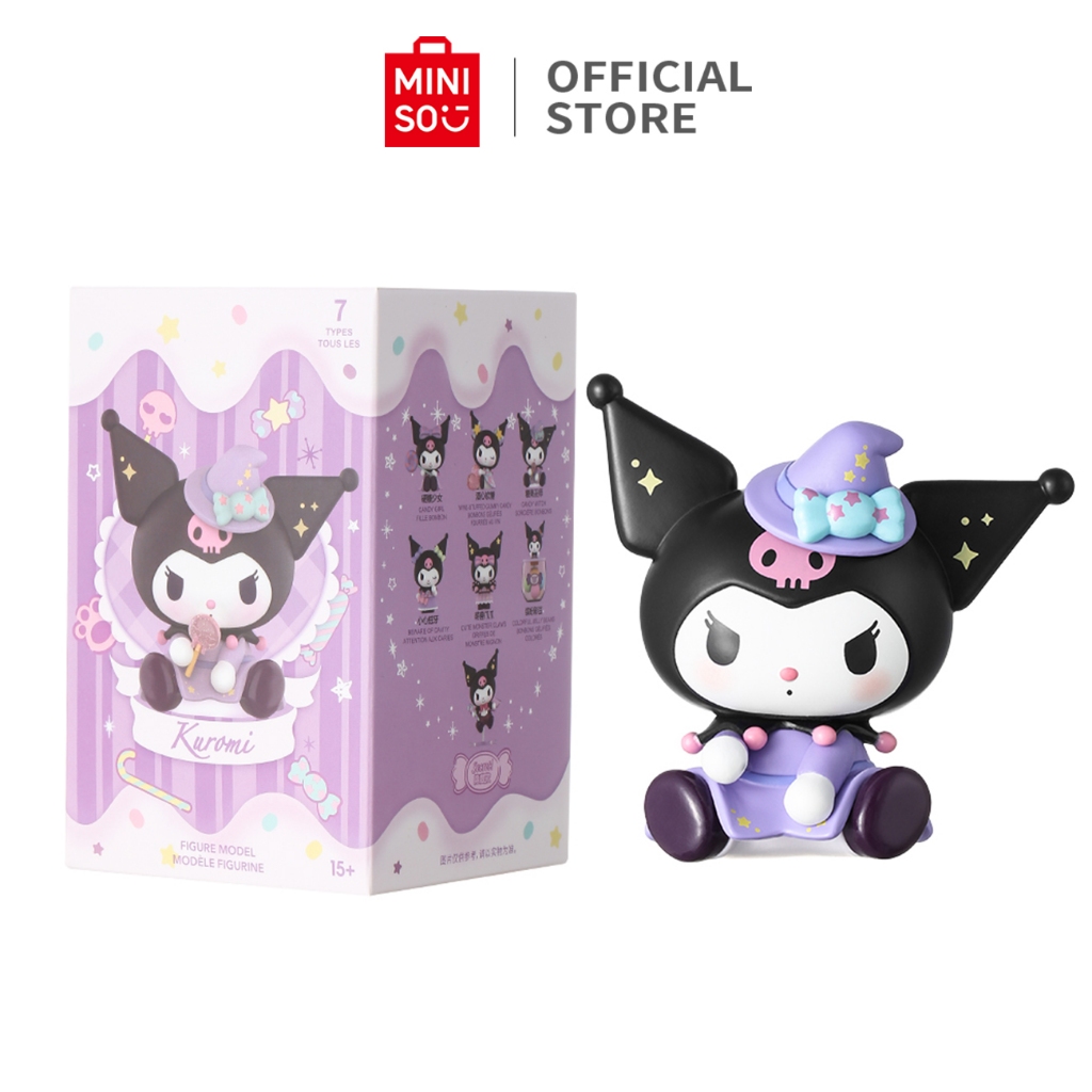 Jual Miniso x Sanrio Blind Box Kuromi Ornamen Mini Action Figurine ...