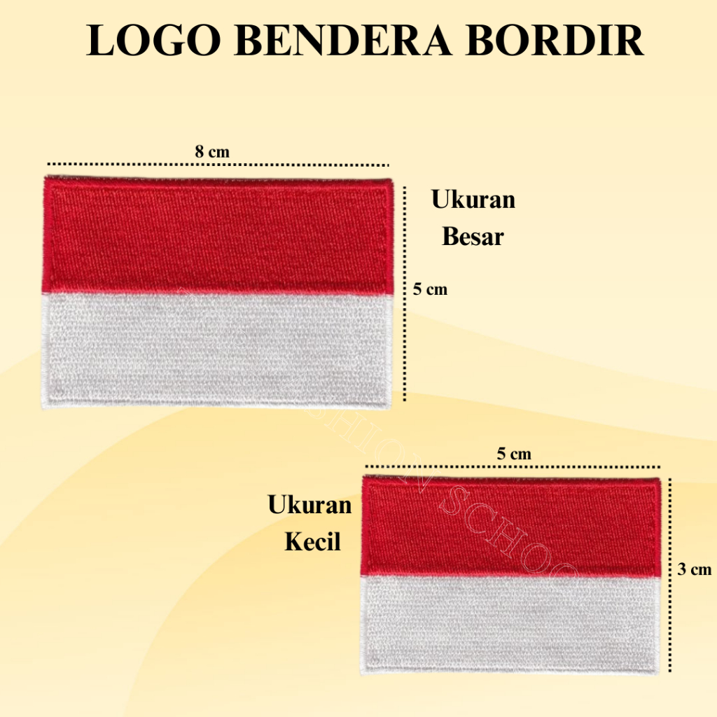 Jual LOGO BENDERA BORDIR | Shopee Indonesia