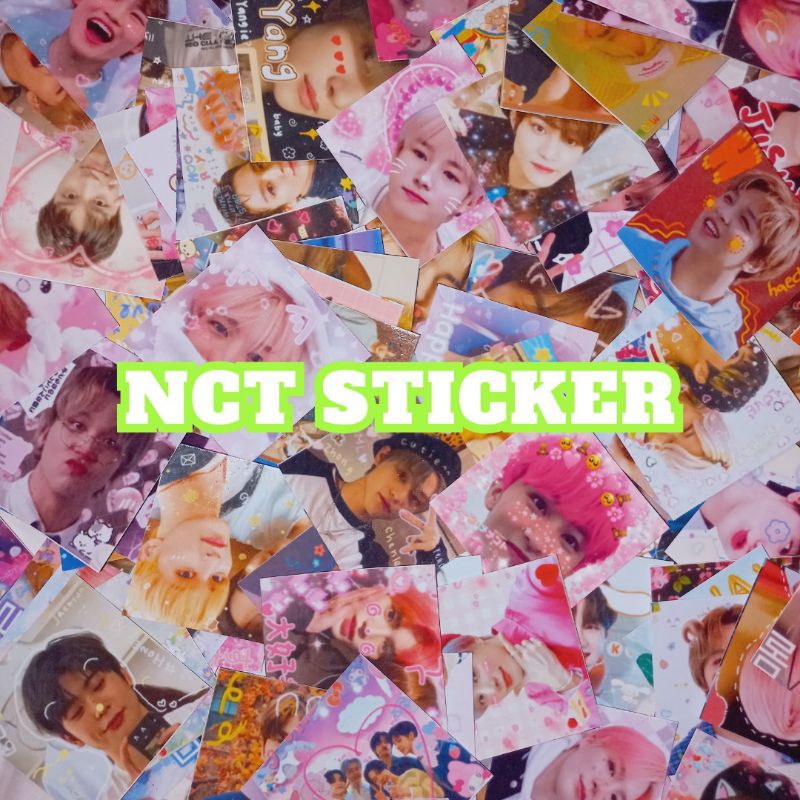 Jual Sticker packs square Sticker kpop fanmade ala selkor cute mail untuk freebies deco NCT 127 ...