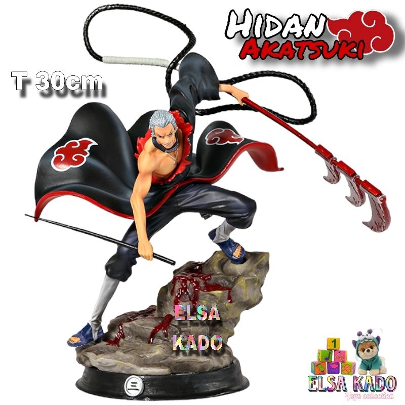 Jual Action Figure Hidan Akatsuki Blood Technique Battle CS Ver Naruto ...