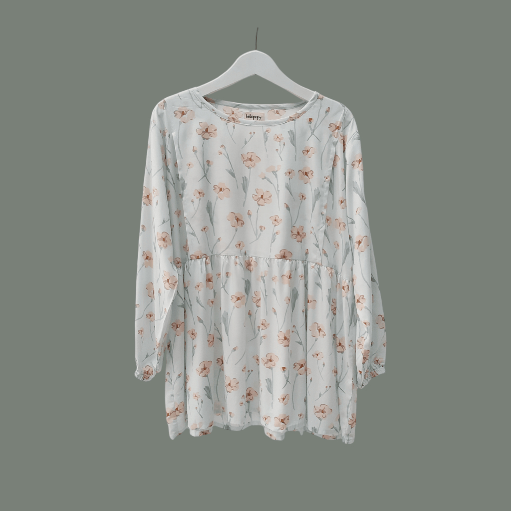 Jual Baju Menyusui Blouse Atasan Hamil Busui Bukaan Samping Kanan Kiri ...