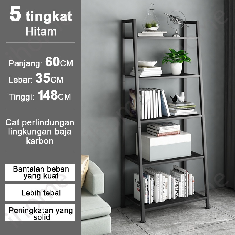 Jual IH Rak Besi Putih Rak Susun Rak Pajangan Rak Serbaguna Rak Buku ...