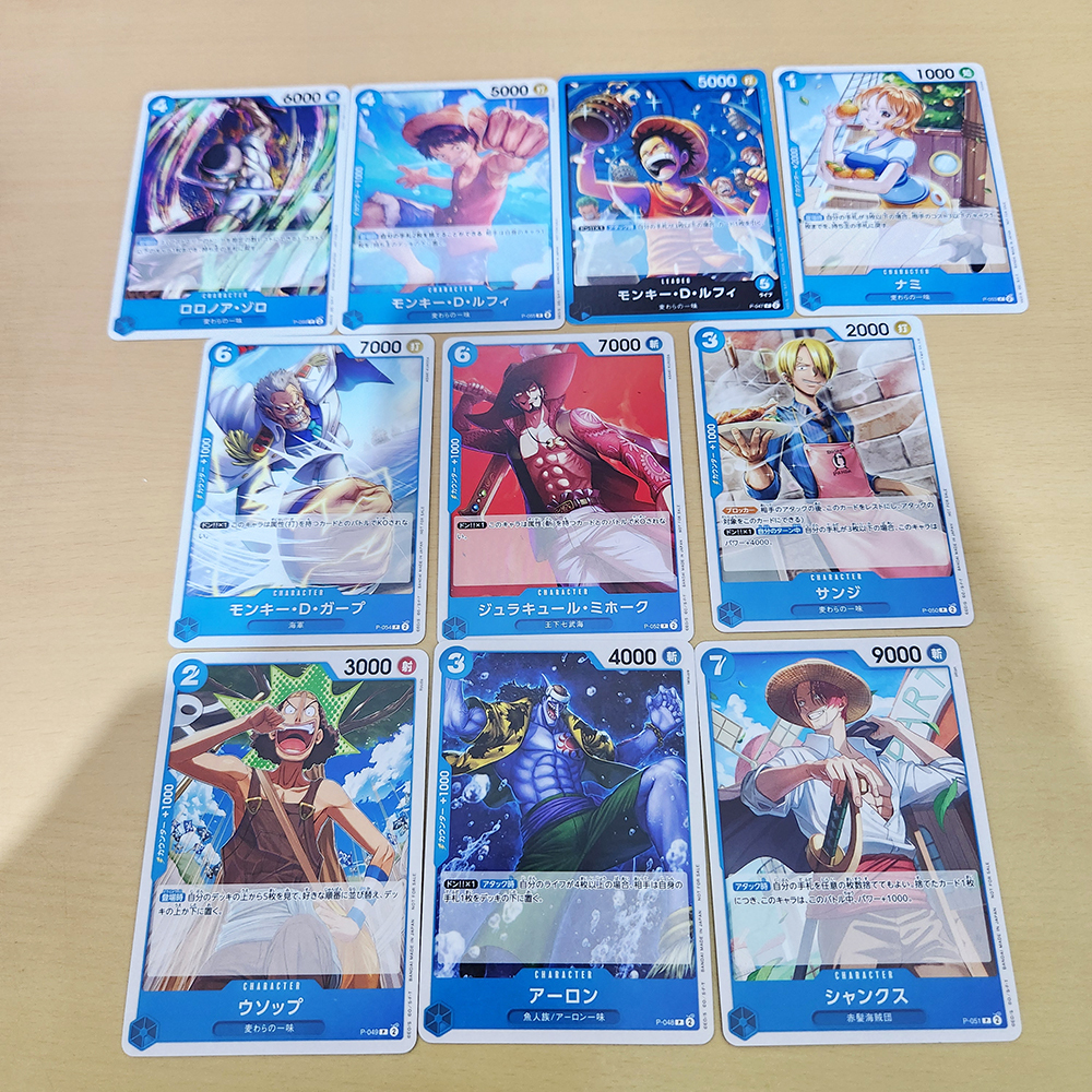 Jual One Piece TCG Luffy Zoro Sanji Nami Promo Original Kartu Card Game ...