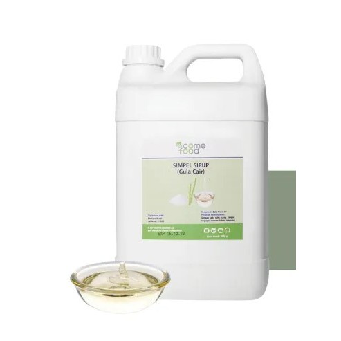 Jual COME FOOD Simple Syrup Repacking 250ml | Shopee Indonesia