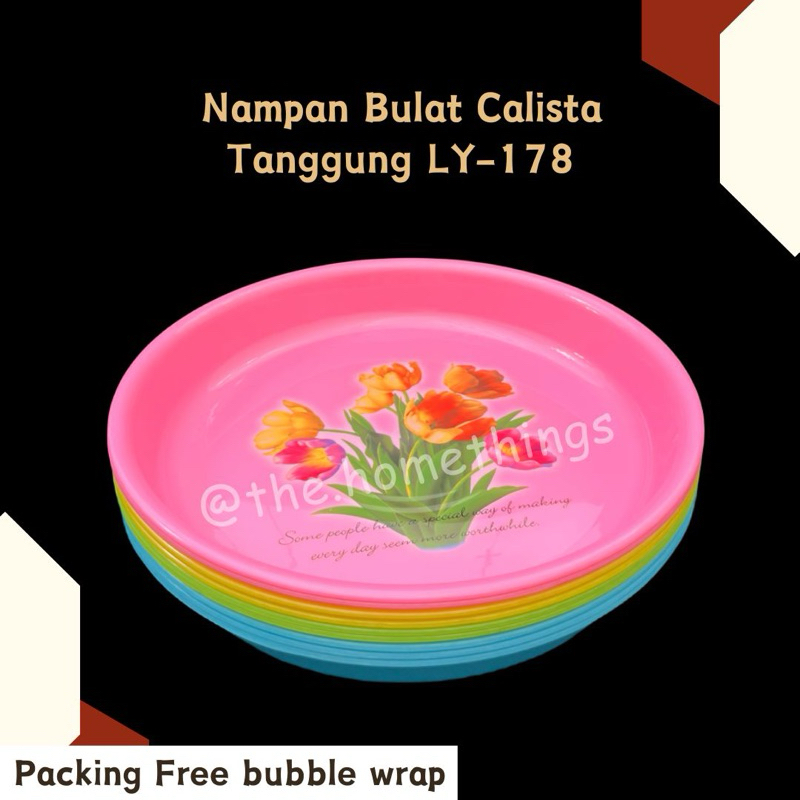 Jual NAMPAN BULAT CALISTA LY-178 UKURAN TANGGUNG / NAMPAN BULAT PLASTIK ...