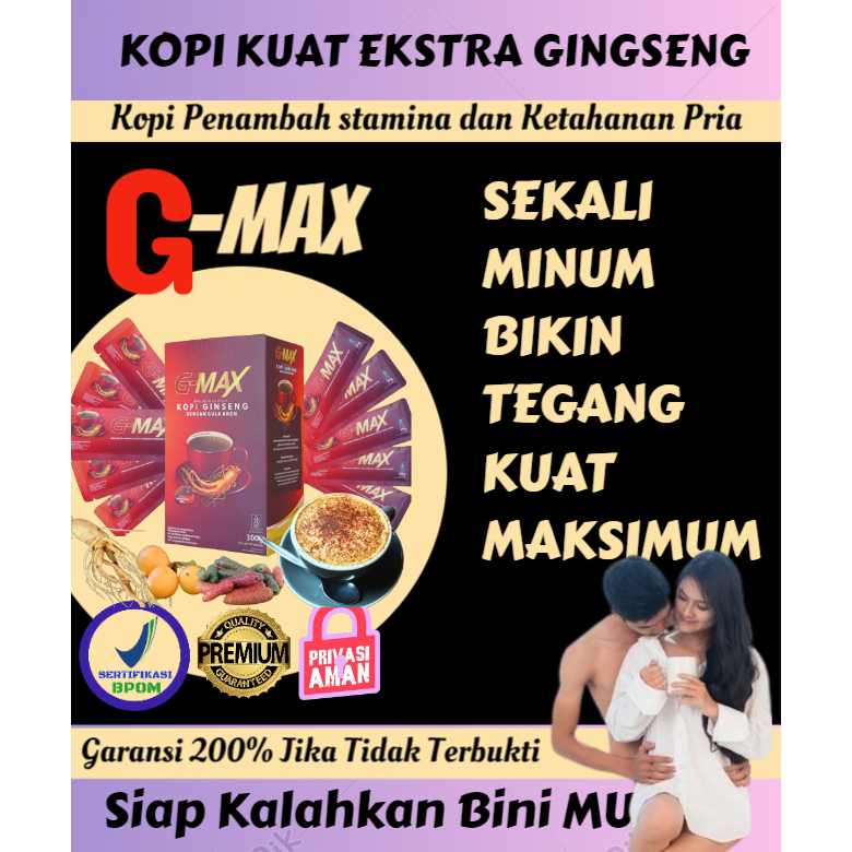 Jual KOPI G-MAX KOPI STAMINA RAJA KOPI TANGGUH MAIN LAMA KOPI EXTRA ...