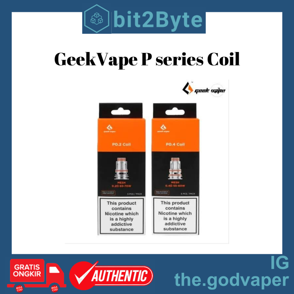 Jual Geekvape P Series Coil for Aegis Boost Pro and Obelisk 60 | Shopee ...