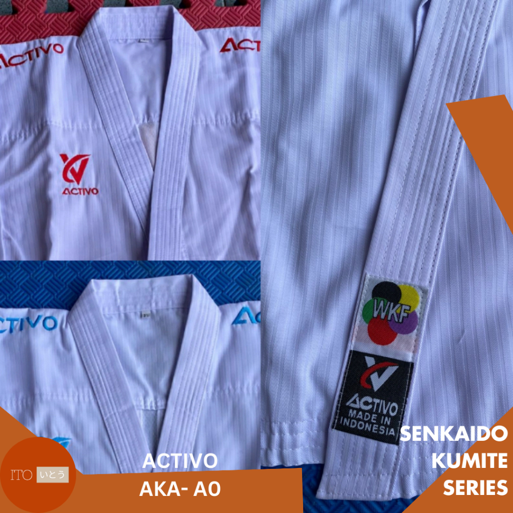 Jual Karate- Gi (Baju Karate) Kumite Activo Beginner Senkaido AKA-AO ...