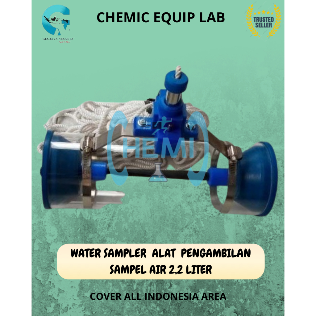 Jual WATER SAMPLER ALAT PENGAMBILAN SAMPEL AIR 2,2 LITER | Shopee Indonesia