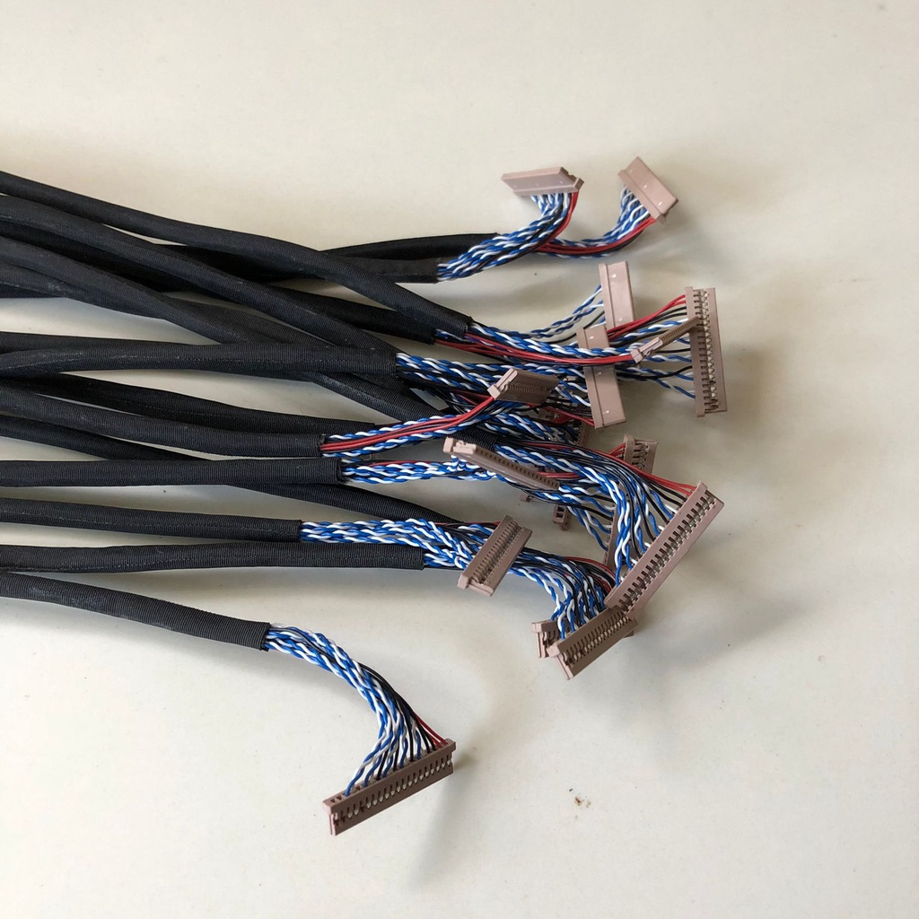 Jual Kabel LVDS 20 PIN DF14 Single Channel 8 Bit DF-14 S8 Panel Wire ...