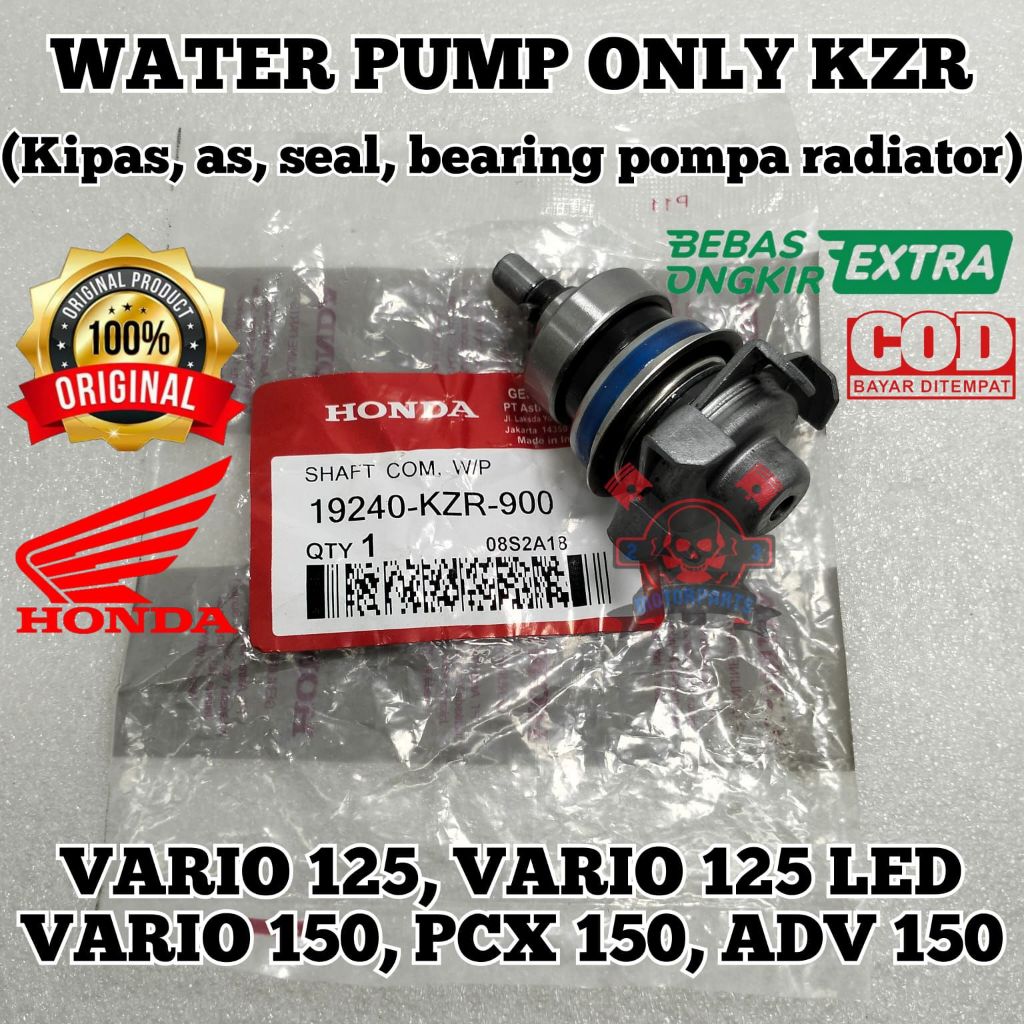Jual AS SEAL WATER PUMP RADIATOR HONDA VARIO 125 VARIO 125 LED VARIO 150 PCX 150 ADV 150 KZR ...